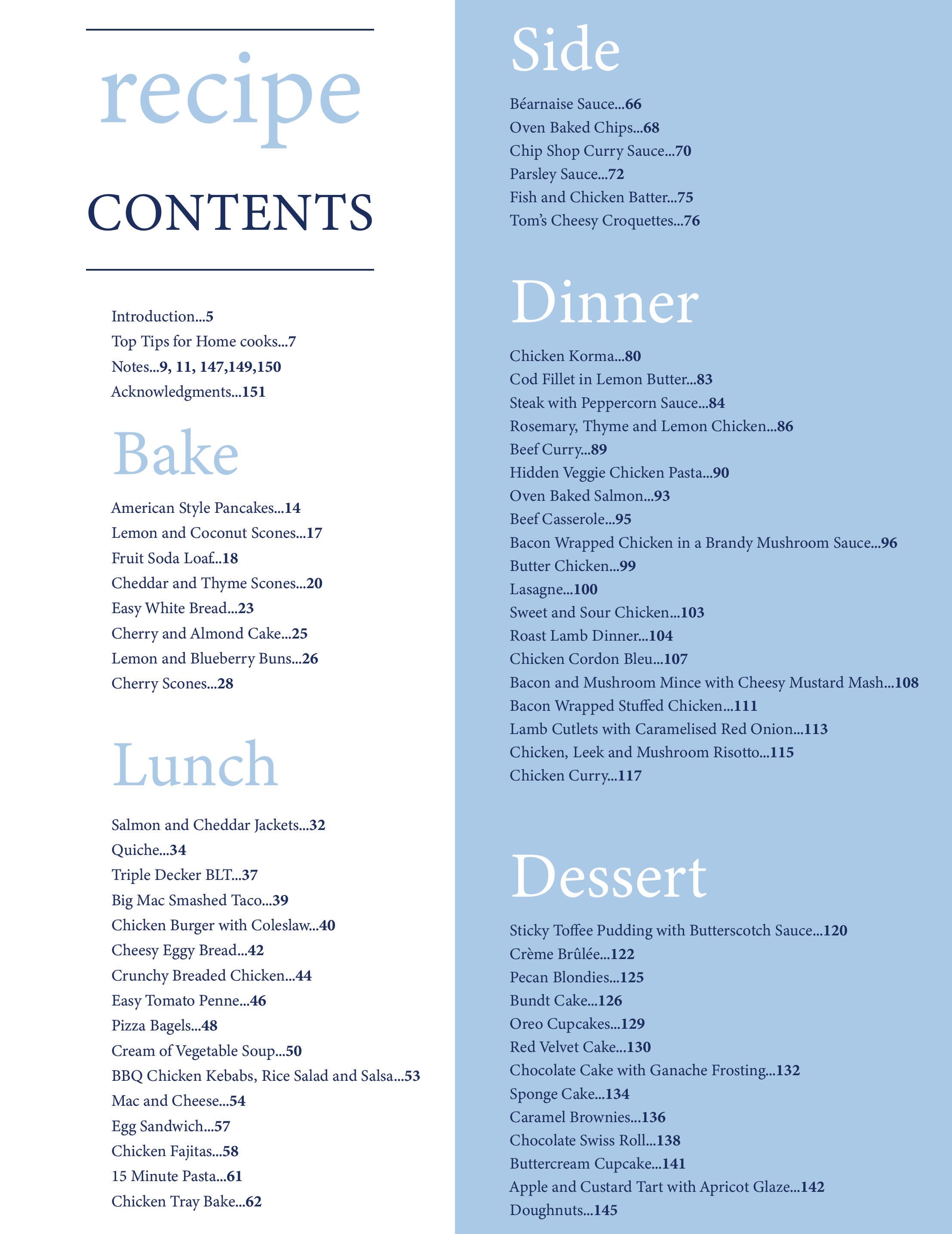 Comfort Food - Book 3 – Sarah Butler At Home