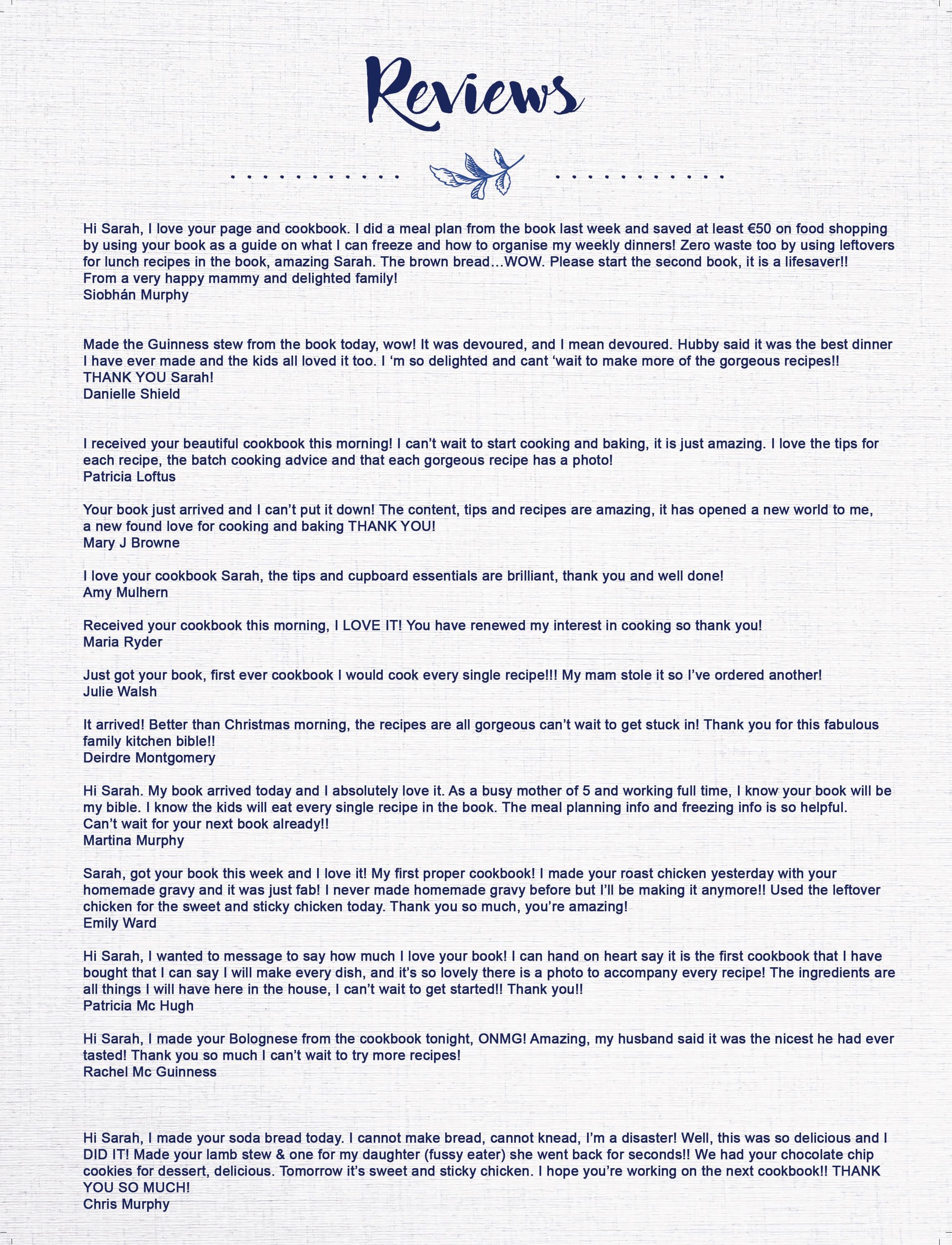 Home Cooking - Book 1 – Sarah Butler At Home