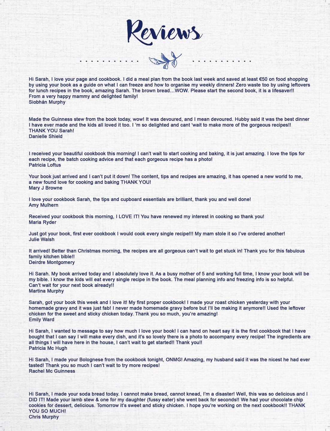 Home Cooking - Book 1 – Sarah Butler At Home